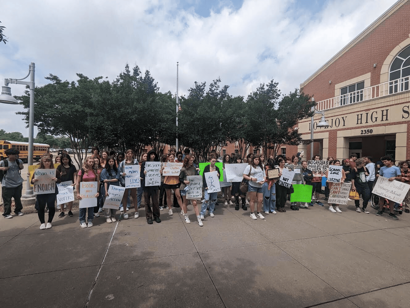 Texas Students Demand Action Organized More Than Thirty Walkouts At ...