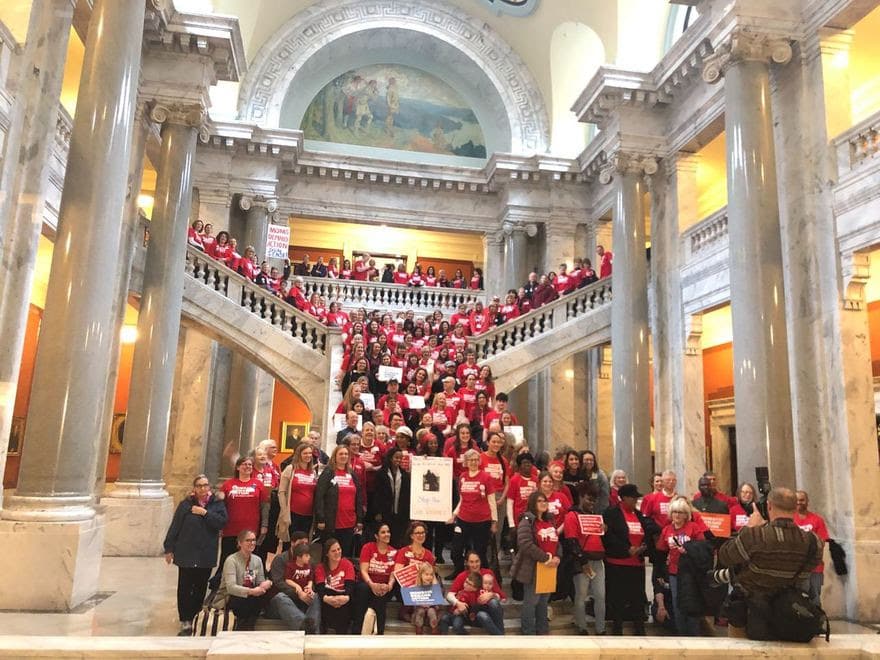 More Than 100 Gun Safety Advocates Rally for Stronger Gun Laws at the ...